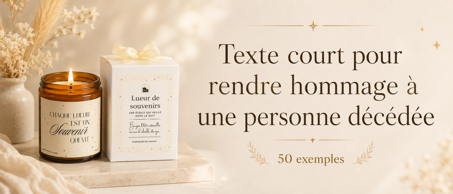 Texte court pour rendre hommage à une personne décédée (50 exemples ...